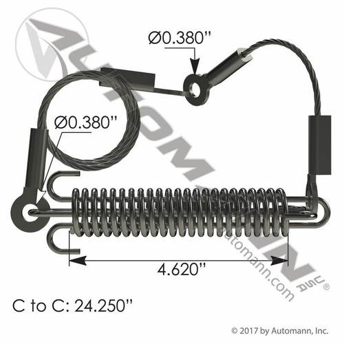 Hood Cable for Mack Part# 25152850-HLK2048 | eBay