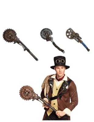 Large Halloween Foam Circular Saw Buzzsaw Weapon Buzz Hand Held Prop ...