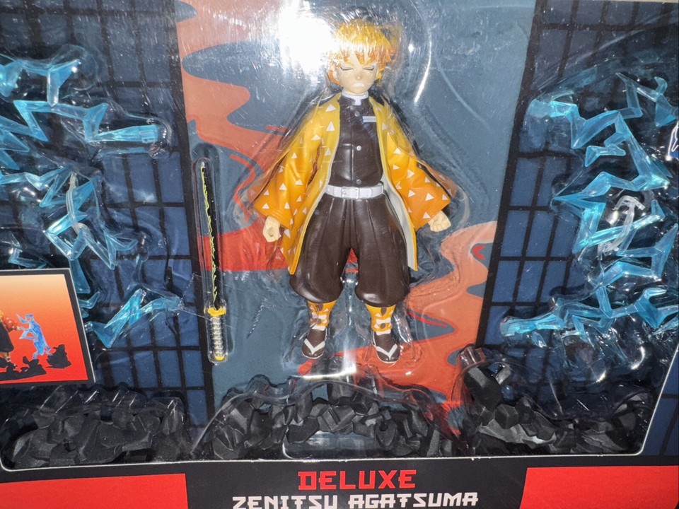 Demon Slayer- DELUXE ZENITSU AGATSUMA 2023 McFarlane Thunder Breathing ...