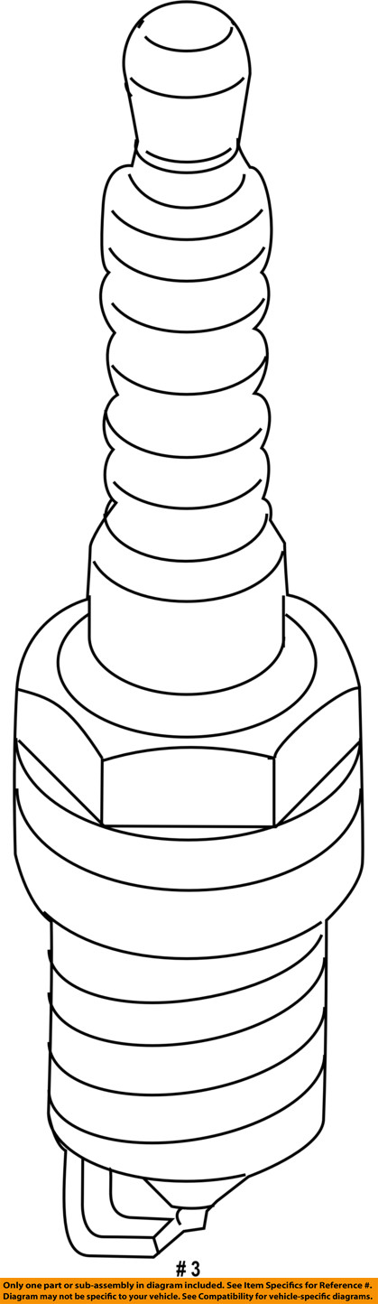 VOLVO OEM 11-15 XC60 3.2L-L6 Ignition-Spark Plug 31286359 | eBay