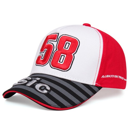 58 Marco Simoncelli Baseball Cap Moto Racer Snapback Hat New Sun Hat ...