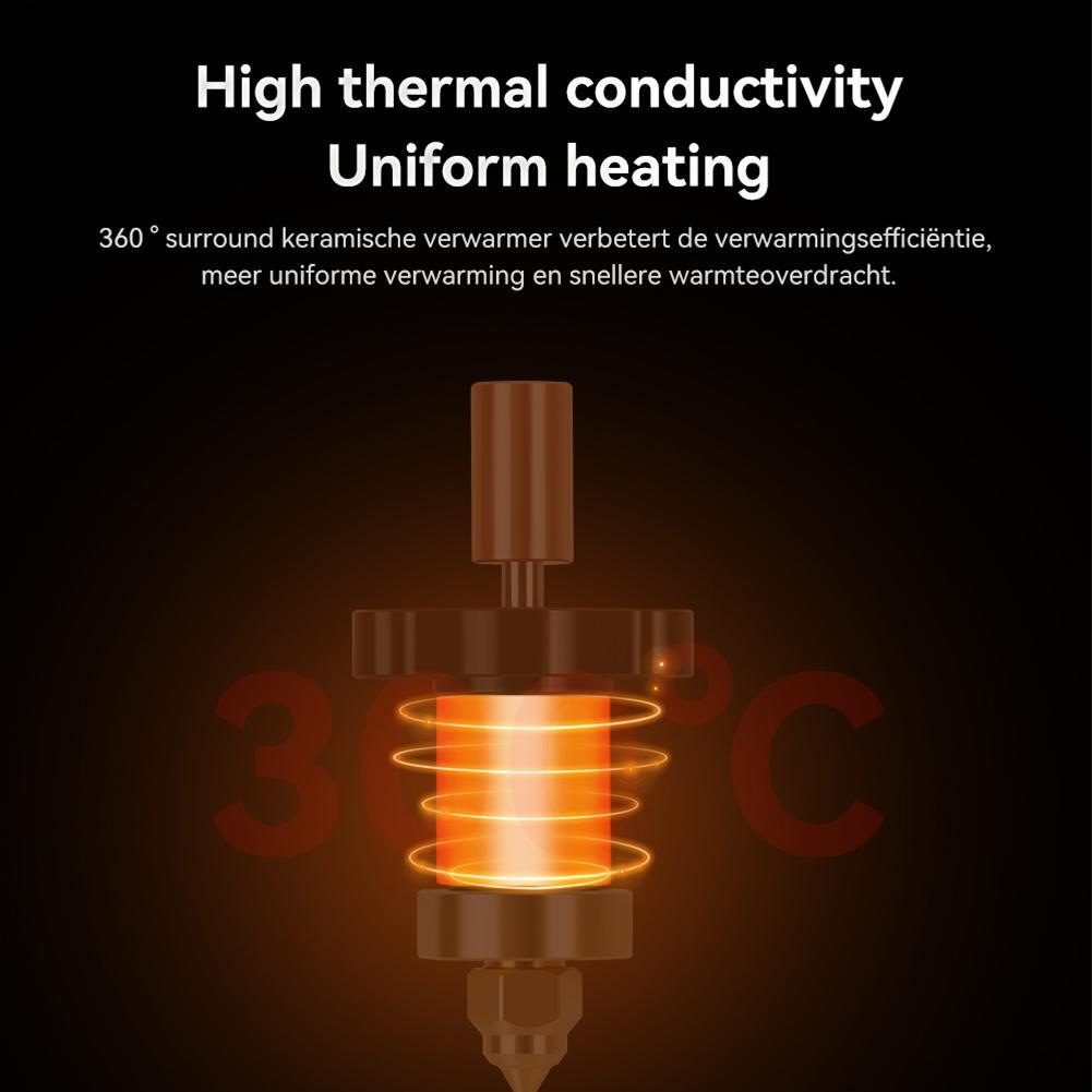 3D Printing Kits K1/max Ceramic Heating Block Kit For 3D Printer V6O4 ...