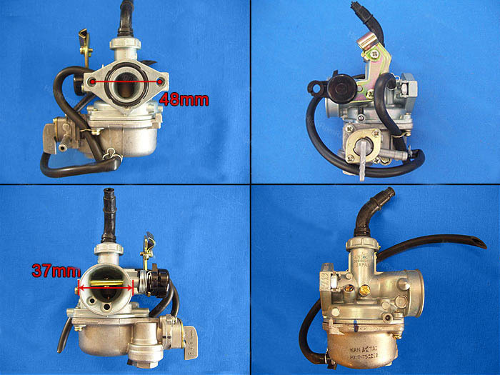 PZ-19 Carburetor (cable choke,w/ valve) for 49cc 50cc BAJA 49 50 BA50 ...