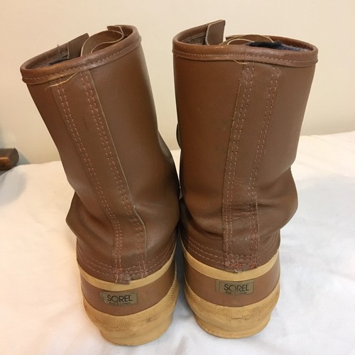 Sorel Arctic Pac Mens Duck Waterproof Winter Boots w Liners US 8 Brown ...