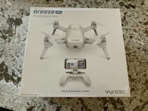 YUNEEC BREEZE FLYING 4K HD CAMERA GPS DRONE W/ CONTROLLER NEW SEALED IN ...