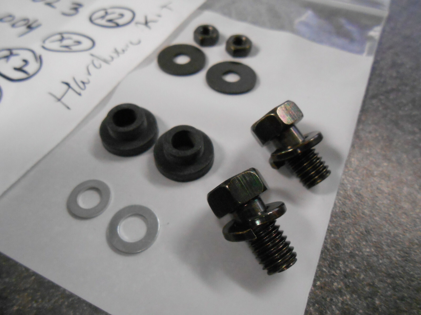 NOS Kawasaki Hardware Set Bolts Damper Washers EX250 KL250 KDX175 KZ750 ...