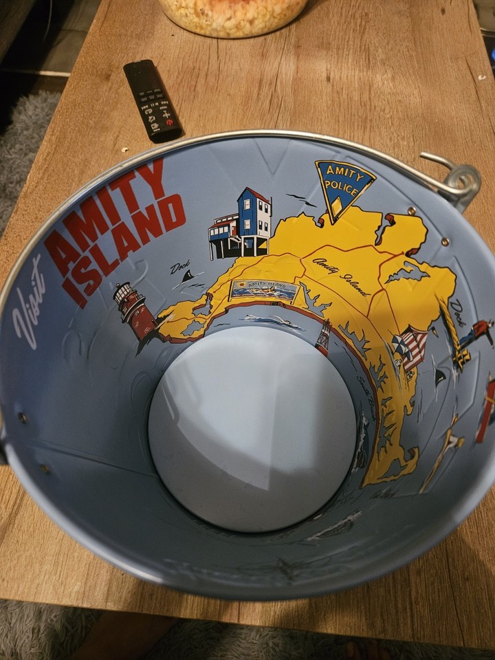 Jaws 50th Anniversary Popcorn Shark Chum Bucket | eBay