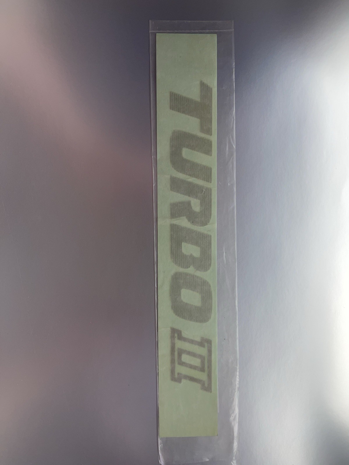 *VERY RARE* NOS OEM Mazda RX-7 Turbo II Decal FC3S FC Rx7 Turbo 2 ...