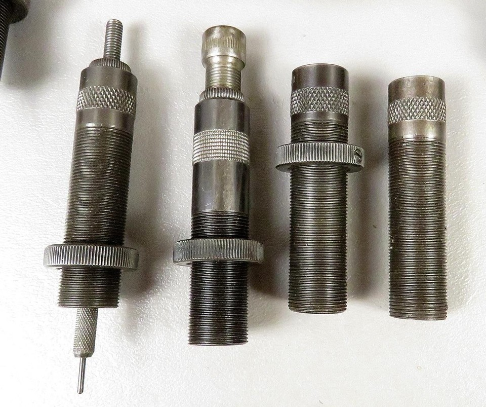 LOT of LYMAN TRU LINE DIES & ADAPTER Vintage Reloading Tool Tong 310 | eBay