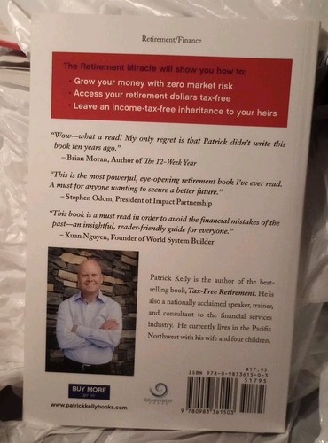 Retirement Miracle by Tax-Free Retirement Inc. (2011, Trade Paperback ...