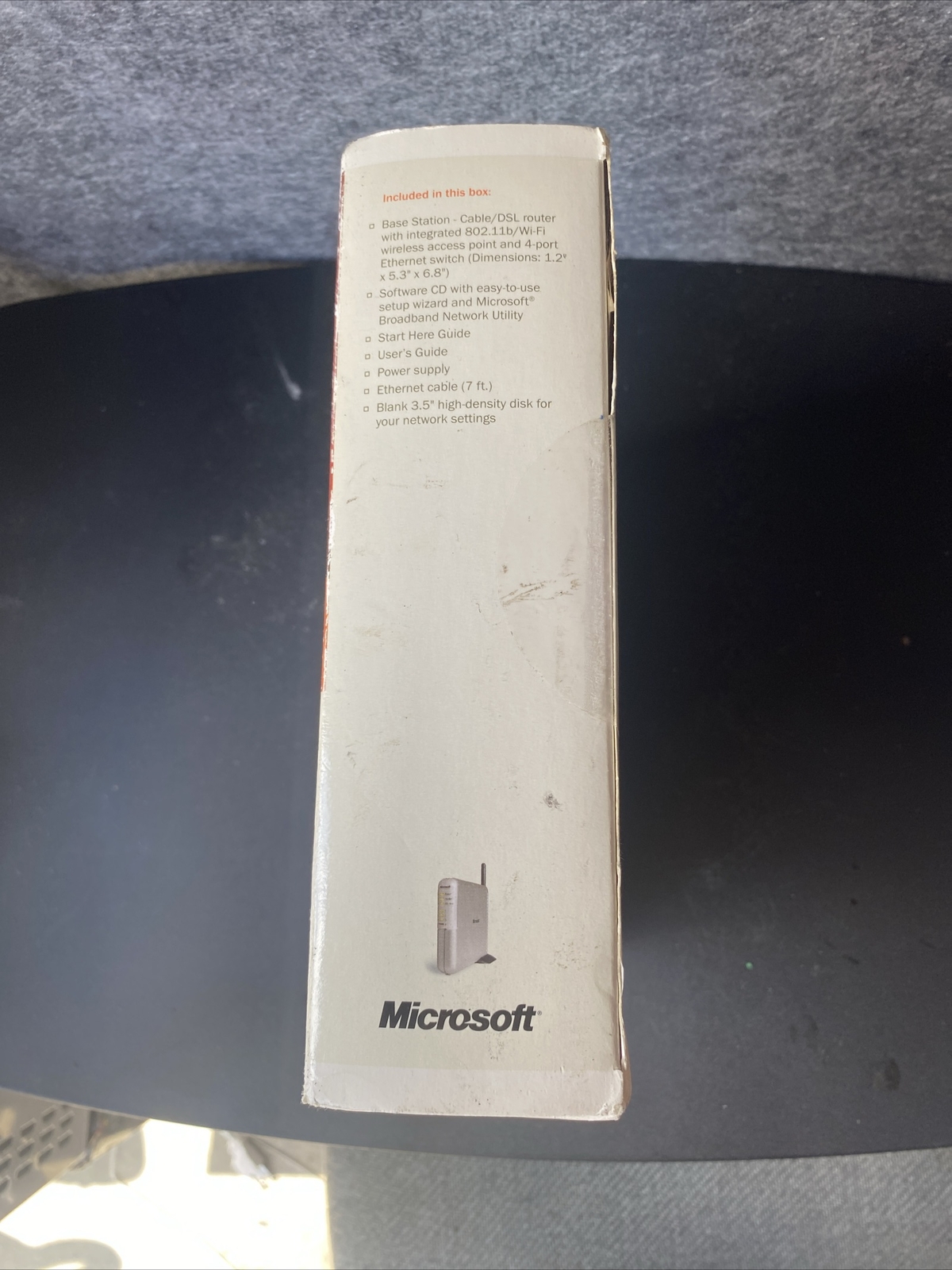 Microsoft L21-00001 11 Mbps 4-Port 10/100 Wireless B Router for sale ...