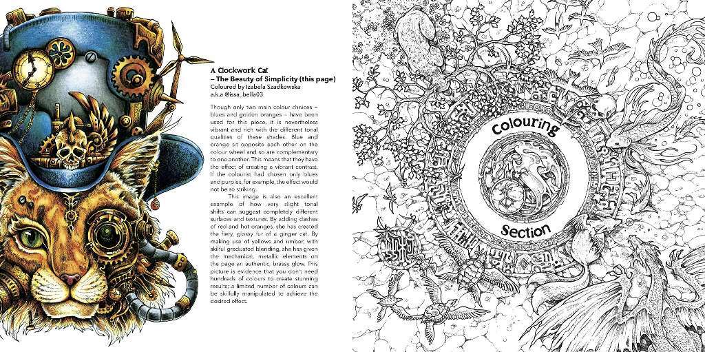 New: COLORMORPHIA - Adult Coloring Book, Kerby Rosanes, Steampunk ...
