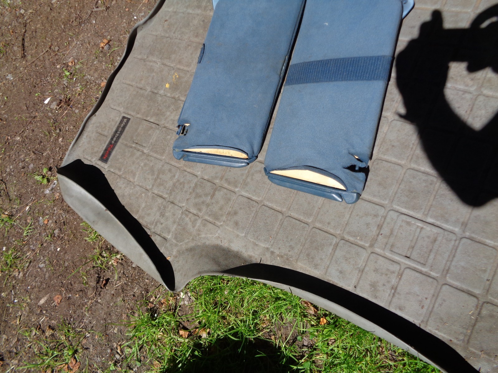 95-04 Blazer Bravada Sun Visor driver passenger set sunvisor BLUE 73B ...