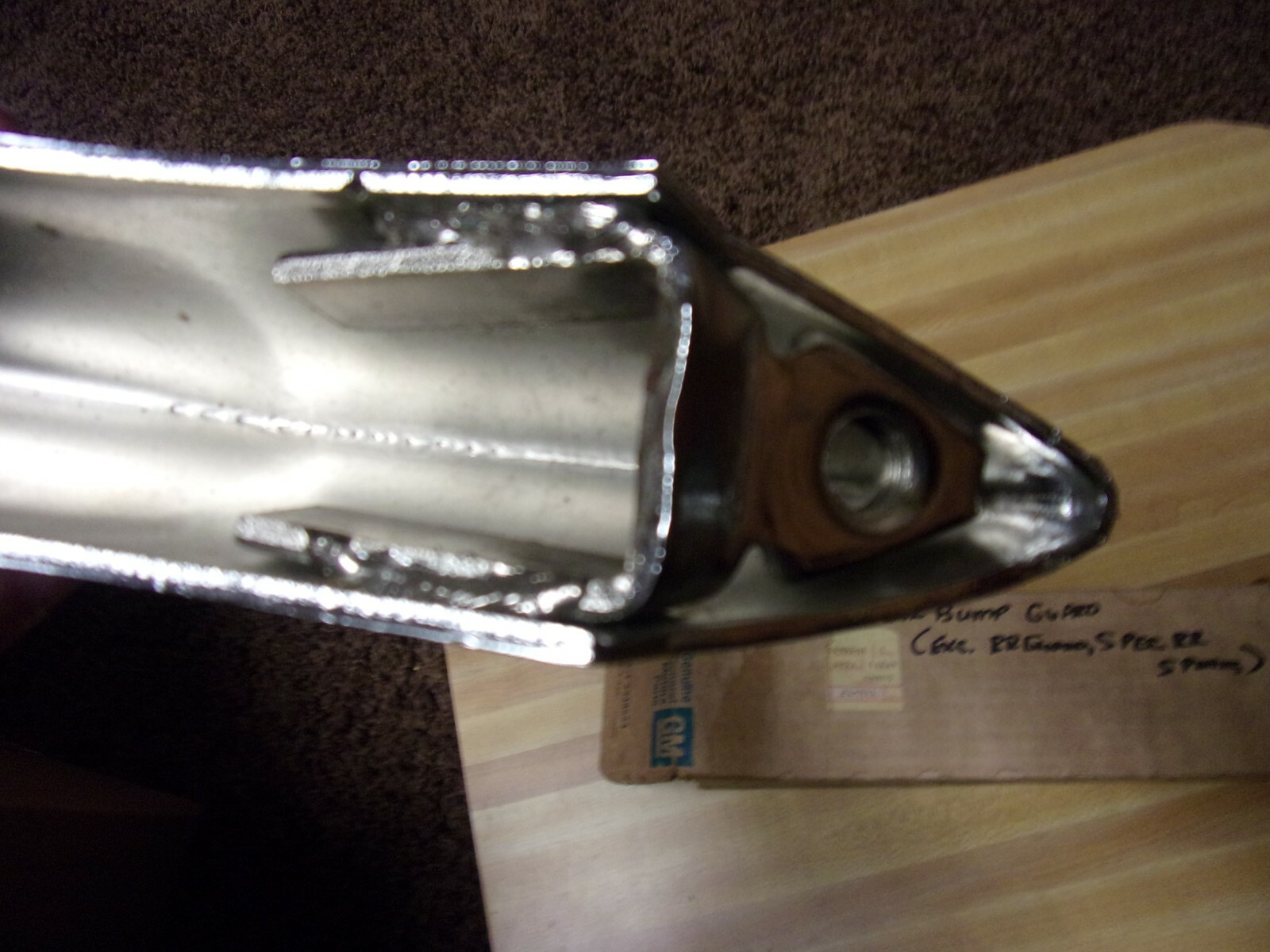 NOS 1969 Camaro Rear Bumper Guard # 3938633 | eBay