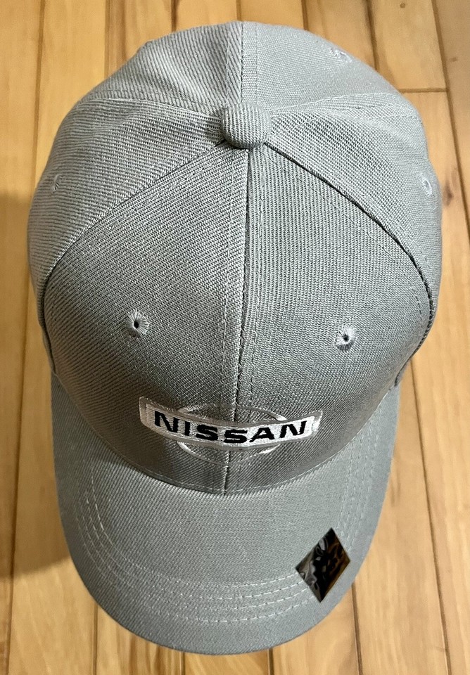 Auto Nissan Embroidered Symbol Baseball Cap(Gray)Hat Men Women Outdoor ...
