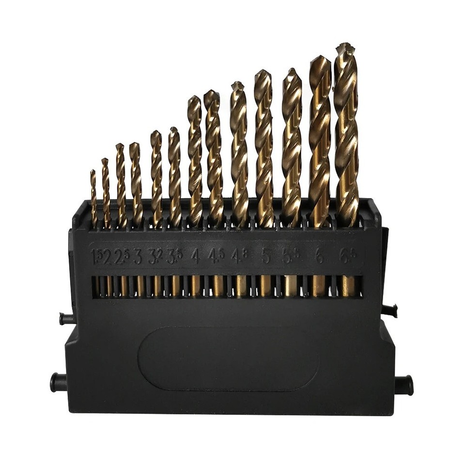 M42 8% High Cobalt Twist Drill Bits Set |For Stainless Steel Hard Metal ...