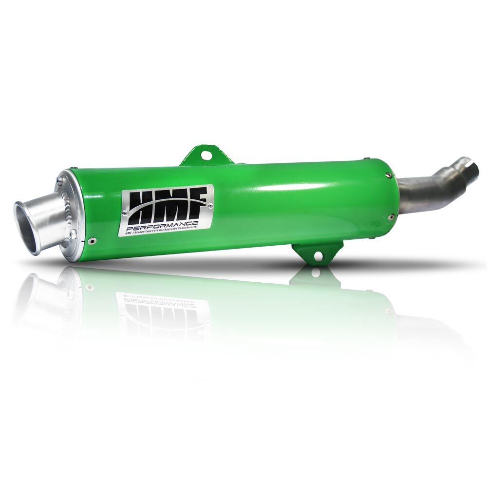 HMF Kawasaki KFX 400 Full Exhaust Green w/Euro + Jets (03-06) | eBay