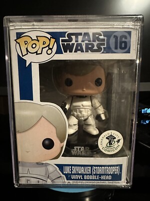 Luke Skywalker As Stormtrooper Funko Pop 16 ECC 1000 PZ | eBay