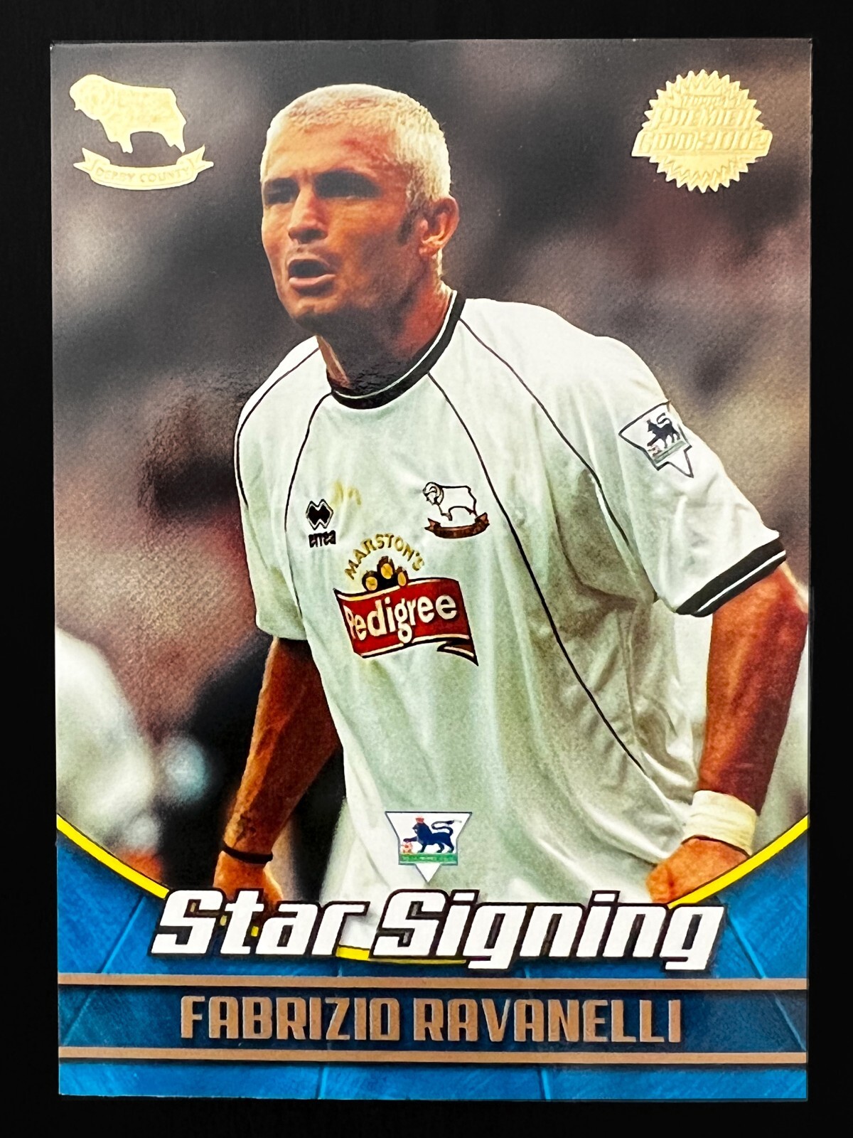 2001-02 Topps Premier Gold Derby County - Star Signing — Fabrizio ...