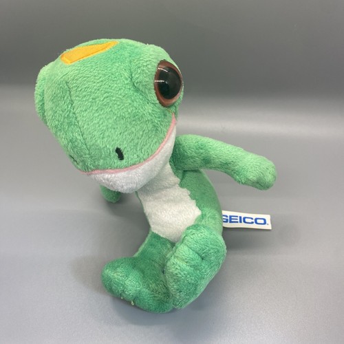 Geico Gecko Green Insurance Lizard Promo Doll Plush 5" (inche) | eBay