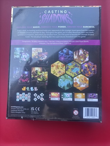 Casting Shadows Board Game Unstable Games Strategic Role Playing ...