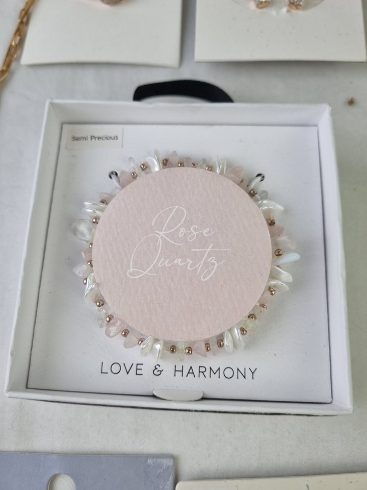 M&S Job Lot Costume Jewellery Necklaces Earrings Rings Bracelets A18 ...