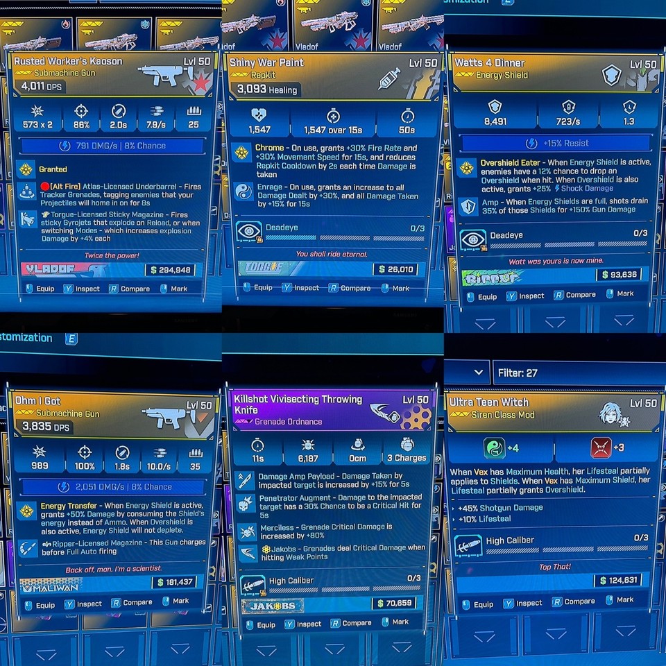 Borderlands 4 WATT WITCH VEX BUILD BL4 OHM I GOT TEEN WITCH PC-PS-XBOX ...