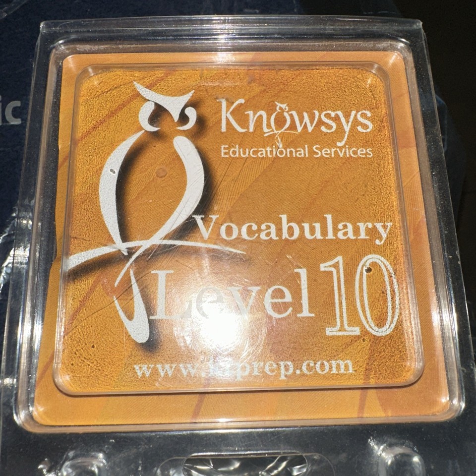 KNOWSYS Educational Services Vocabulary Level 10 New | eBay