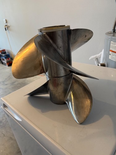 volvo penta duo prop propellers F7 FRONT & REAR - REFINISHED | eBay