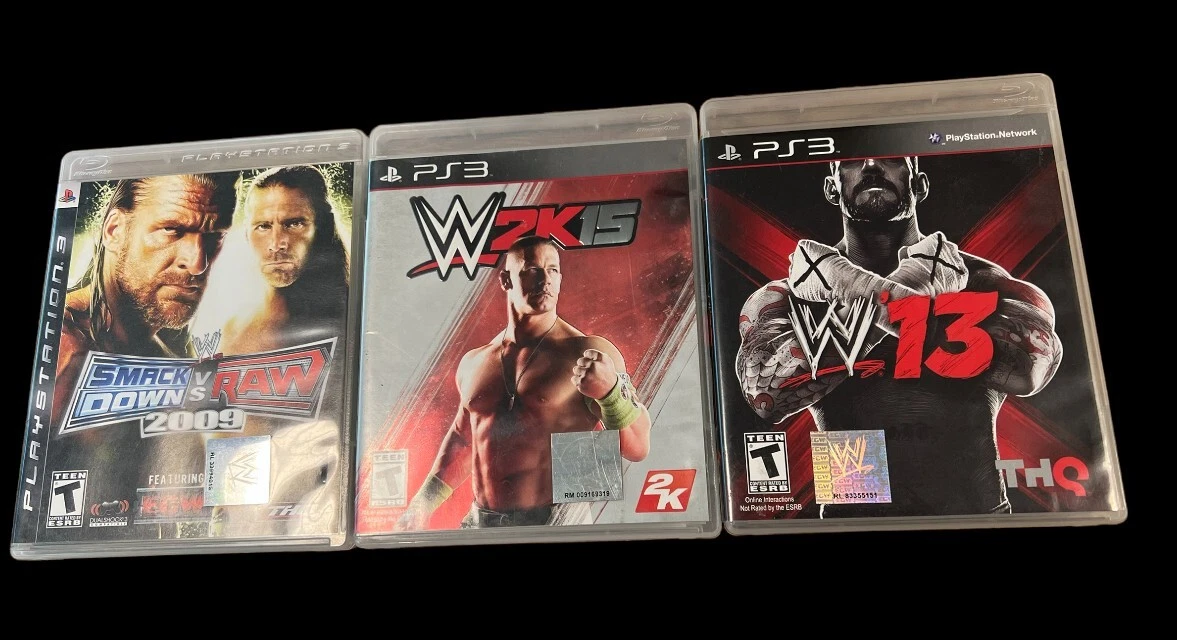 Playstation 3 Games Wwe