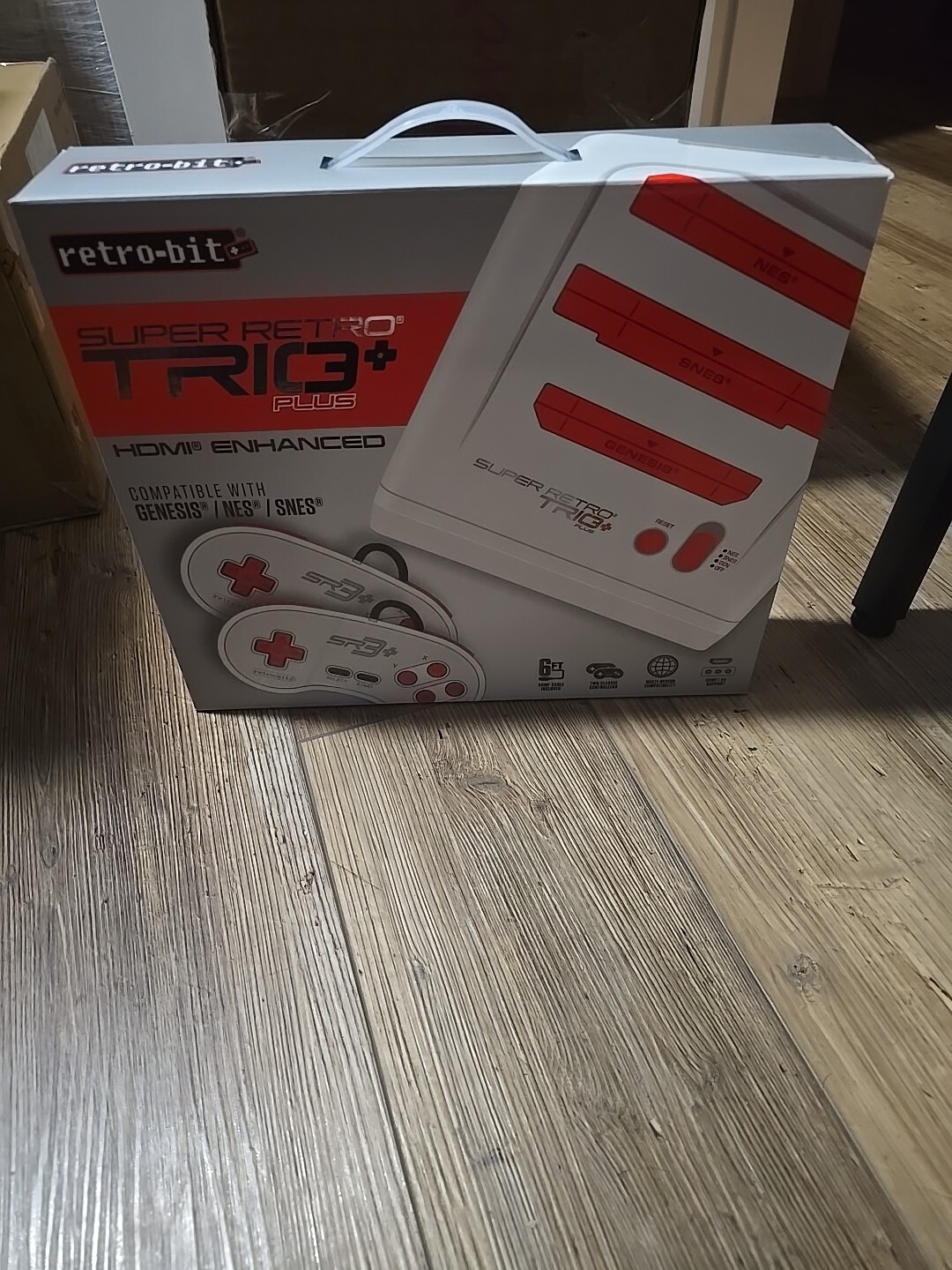 Retro-Bit Super Retro Trio 3 Plus, 3 in 1 Genesis/NES/SNES, Console ...