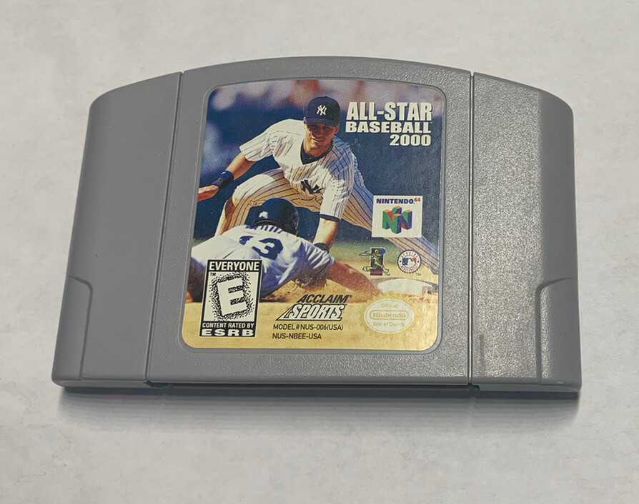 All-Star Baseball 2000 (Nintendo 64, 1999) for sale online | eBay