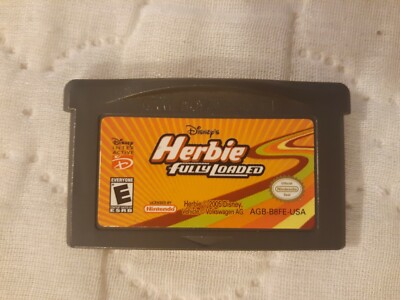 DISNEY'S HERBIE: FULLY LOADED NINTENDO GAMEBOY ADVANCE SP GBA ...