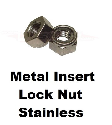 Qty 2 Hex Lock Nut M5 (5mm) Stainless Steel 304 Hobloch Glenloch | eBay
