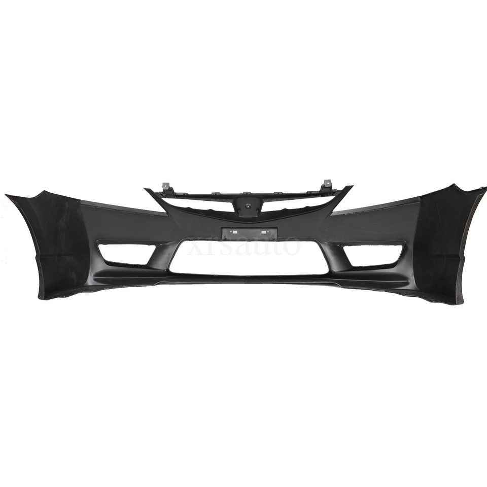 Type R Style Front Bumper W/Grille W/Spoiler For 06-11 Honda Civic 4DR ...