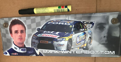 2010 V8 Supercar FG Falcon Ford FPV Novelty License Plate VGC Mark ...