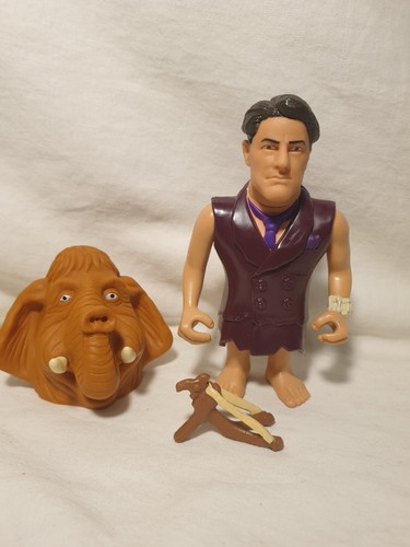 Vintage 1993 Mattel The Flintstones Movie Evil Cliff Vandercave Figure ...