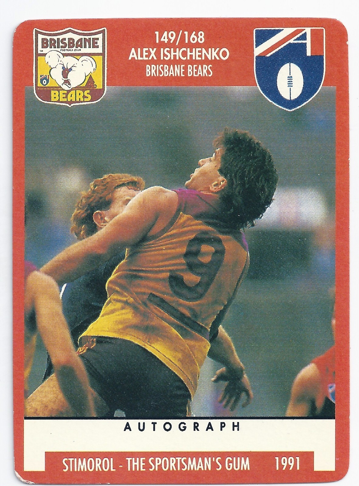 1991 Stimorol (149) Alex ISHCHENKO Brisbane "" | eBay Australia