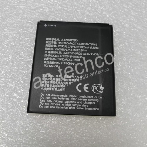 Blade L8 Battery Li3820T43P4h695945 2000mAh For ZE Blade A3 2020 ...