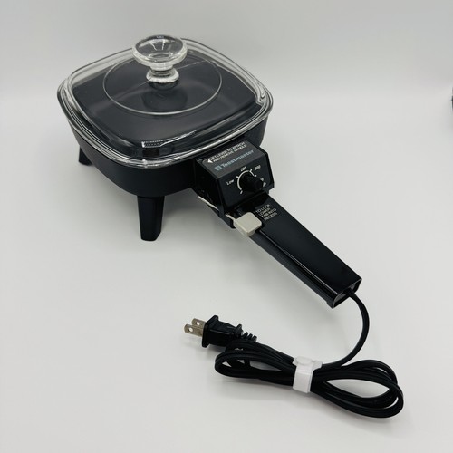 Vintage Toastmaster Handi Pan Electric Skillet 7" Model 805B Black Non ...