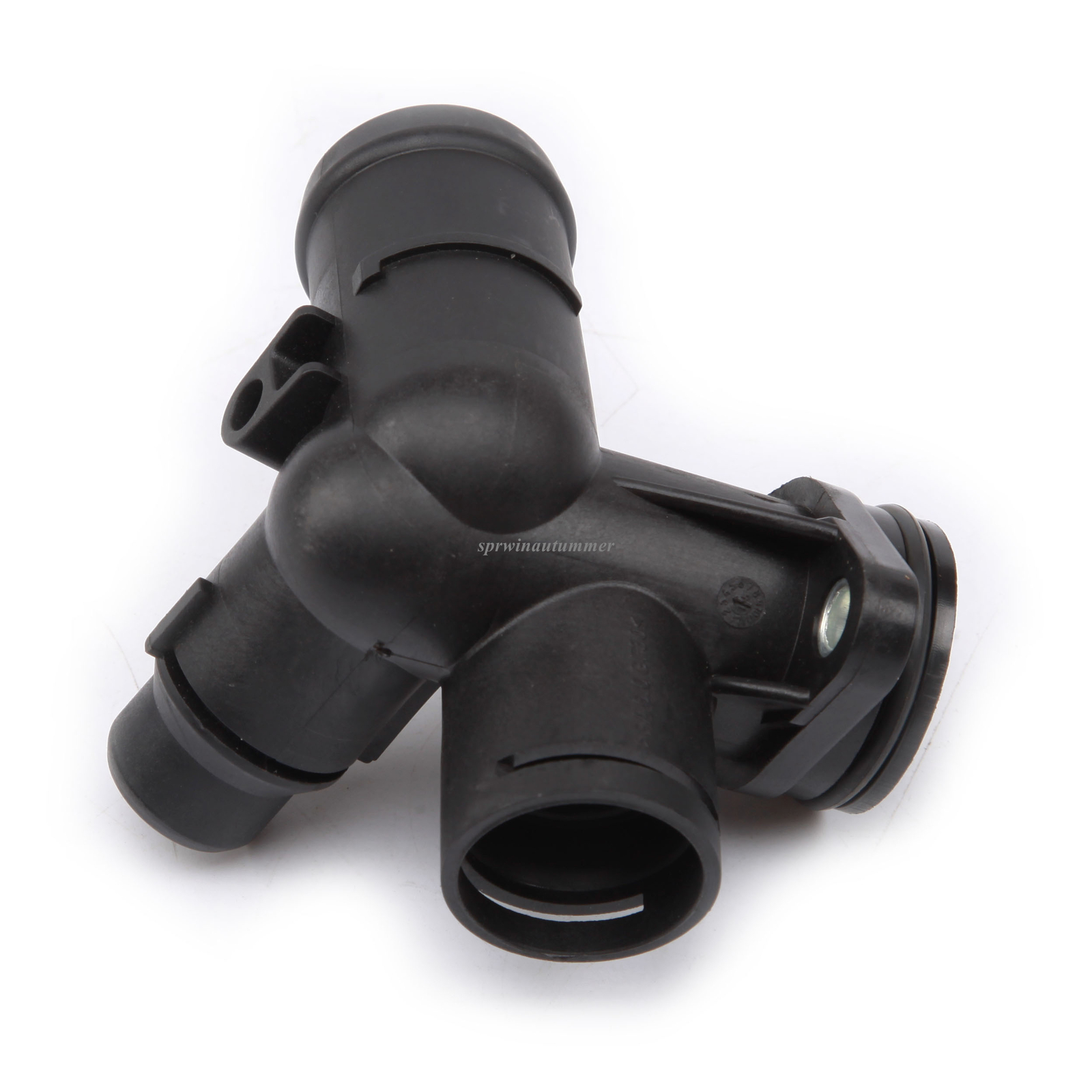 Engine Coolant Flange Water Hose Connector Fit For 2005-11 Audi A4 S4 ...