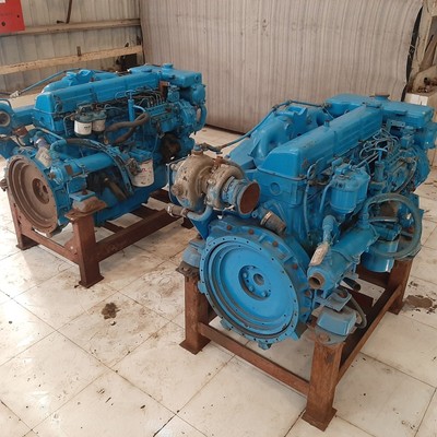 Ford 2728T inboard diesels Pair Used good taken from ship lifeboats ...