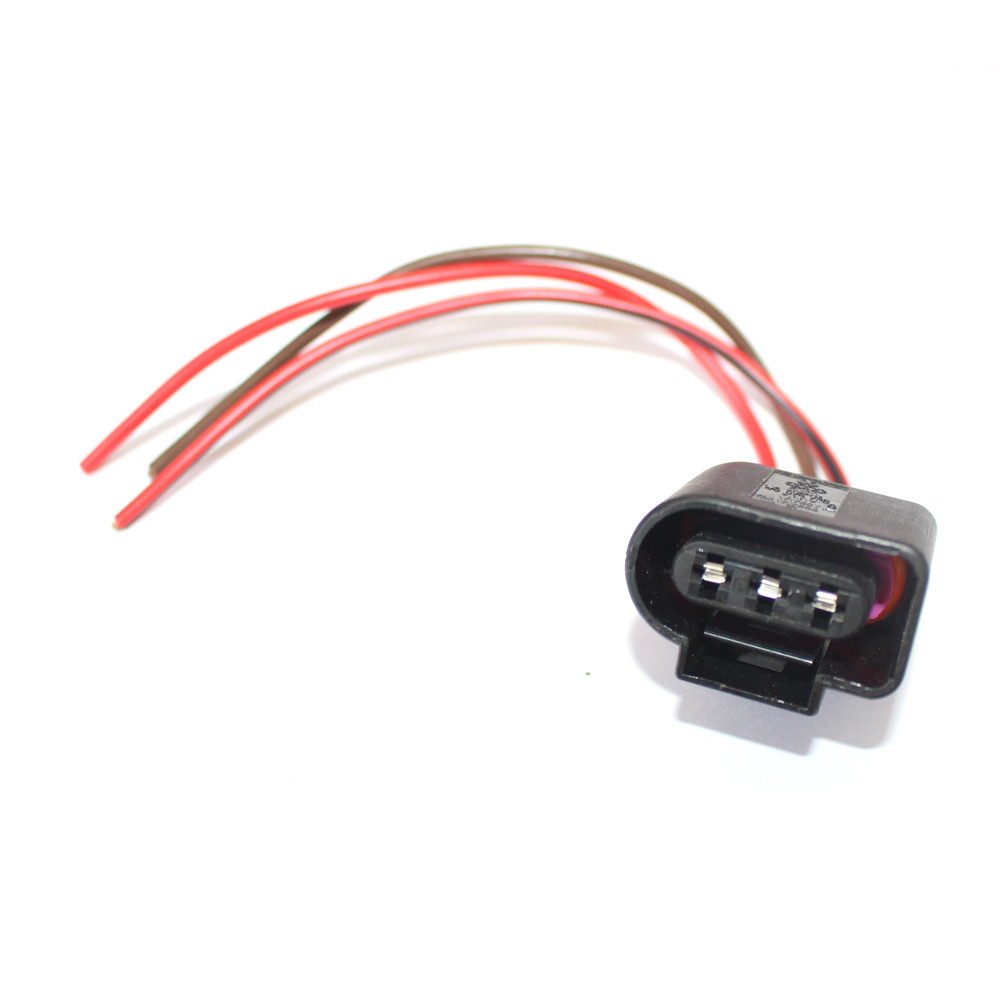 3-Pin Pigtail Plug Wiring Connector Direct Fit for VW Audi SKODA ...