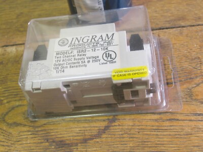 2-Channal Relay INGRAM # ISR2-12-10K | eBay