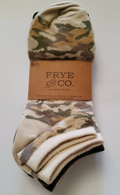 FRYE AND CO. Women's Socks No Show 5 Pairs Shoe Size 5-10 | eBay