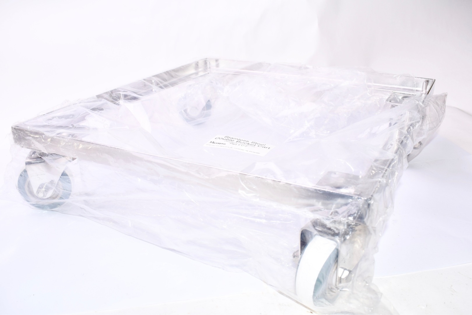 NEW, Micronova C-7 Stainless Steel Double Bucket Cart | eBay