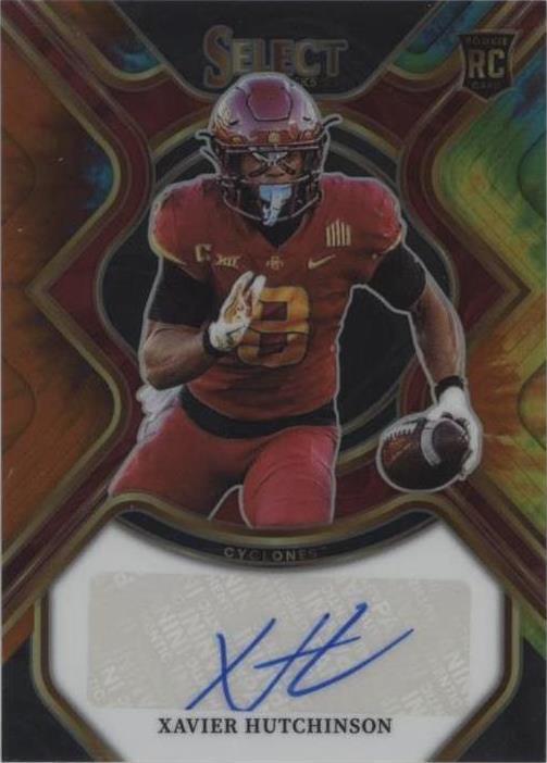 2023 Panini Select Draft Picks - Rookie Signatures Xavier Hutchinson # ...