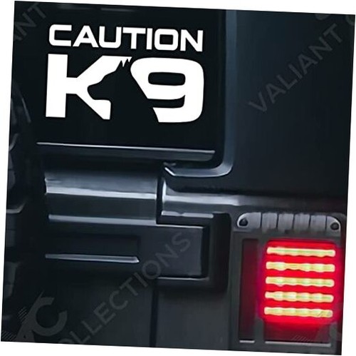 Caution K9 Stickers–Vinyl Decal for Car and Van – Indoor and Outdoor ...