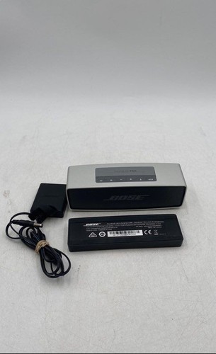 Bose Soundlink Mini Silver Black Portable Bluetooth Speaker w ...