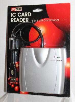 PC Chips IC 8-In-1 USB Card Reader - New | eBay